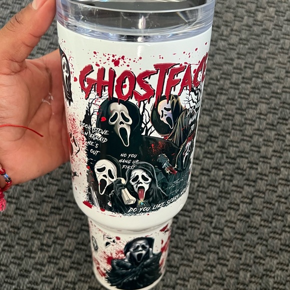 Other | Ghostface Tumbler With Horror Design | Poshmark